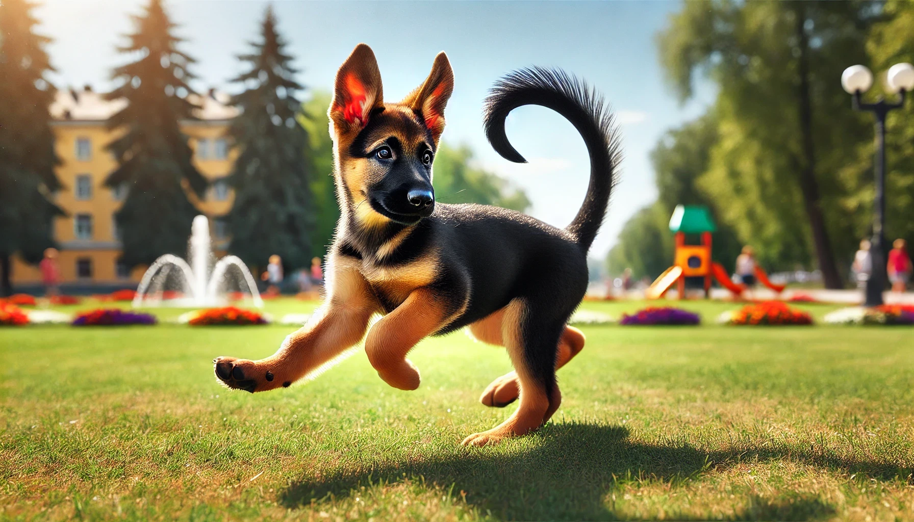 Why Does My 1-Year-Old German Shepherd Chase Its Tail Frequently? | Dosty