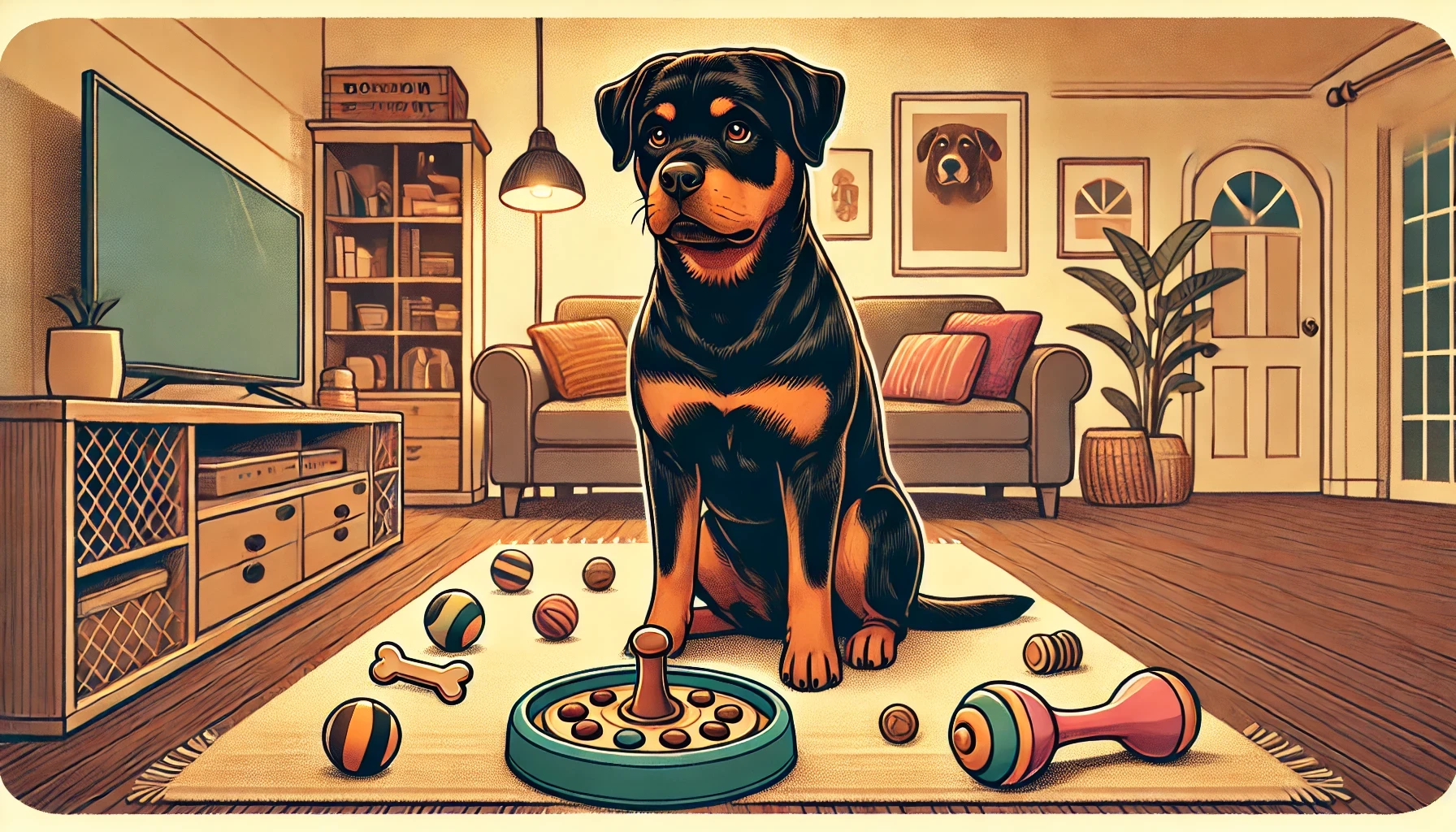 How Much Mental Stimulation Does a 3-Year-Old Rottweiler Need Daily to ...